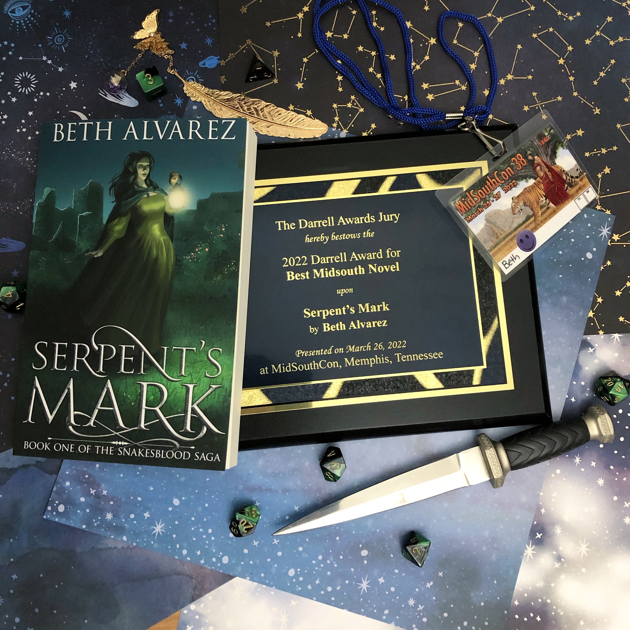 Serpent's Mark is now an award-winning novel - The World of Ithilear ...